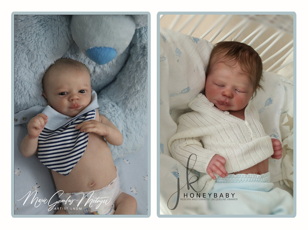 Introducing 2 New Realborns! Bryson Asleep and Christopher Awake ...