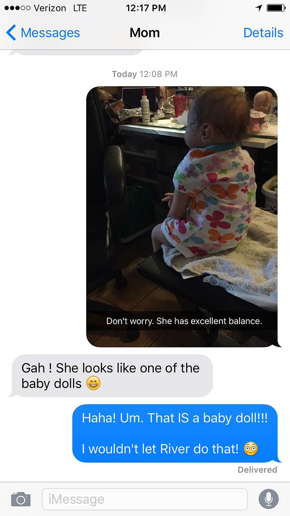 Fooled my mom! - Baby Talk - Bountiful Baby Customer Forum