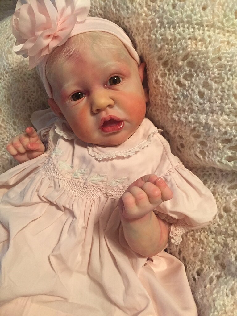 Saskia by Bonnie Brown... WIP ....Eye info - Baby Talk - Bountiful Baby ...