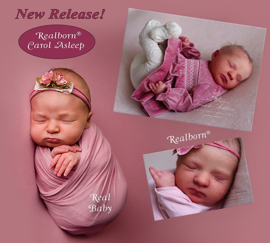 New Release - Realborn Carol Asleep is Here! - Announcements ...