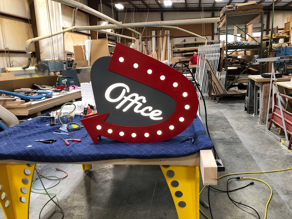 Googie Architecture Sign - Things You've Made - V1 Engineering Forum