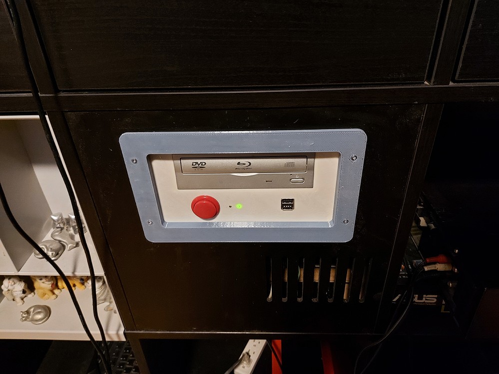 PC case, designed for Ikea Kallax shelving, full ATX motherboard ...