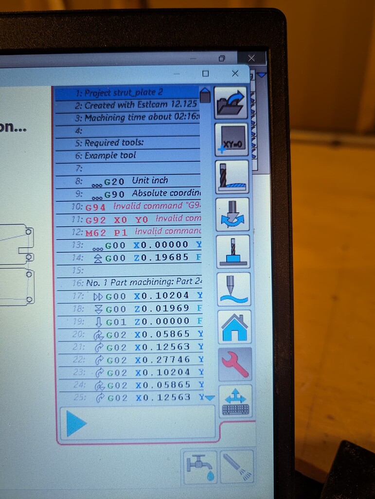 Invalid command - Troubleshooting - V1 Engineering Forum