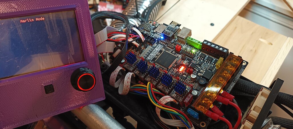 SKR Pro 1.2 "No Printer Attached", broke while wiring fans, was after ...