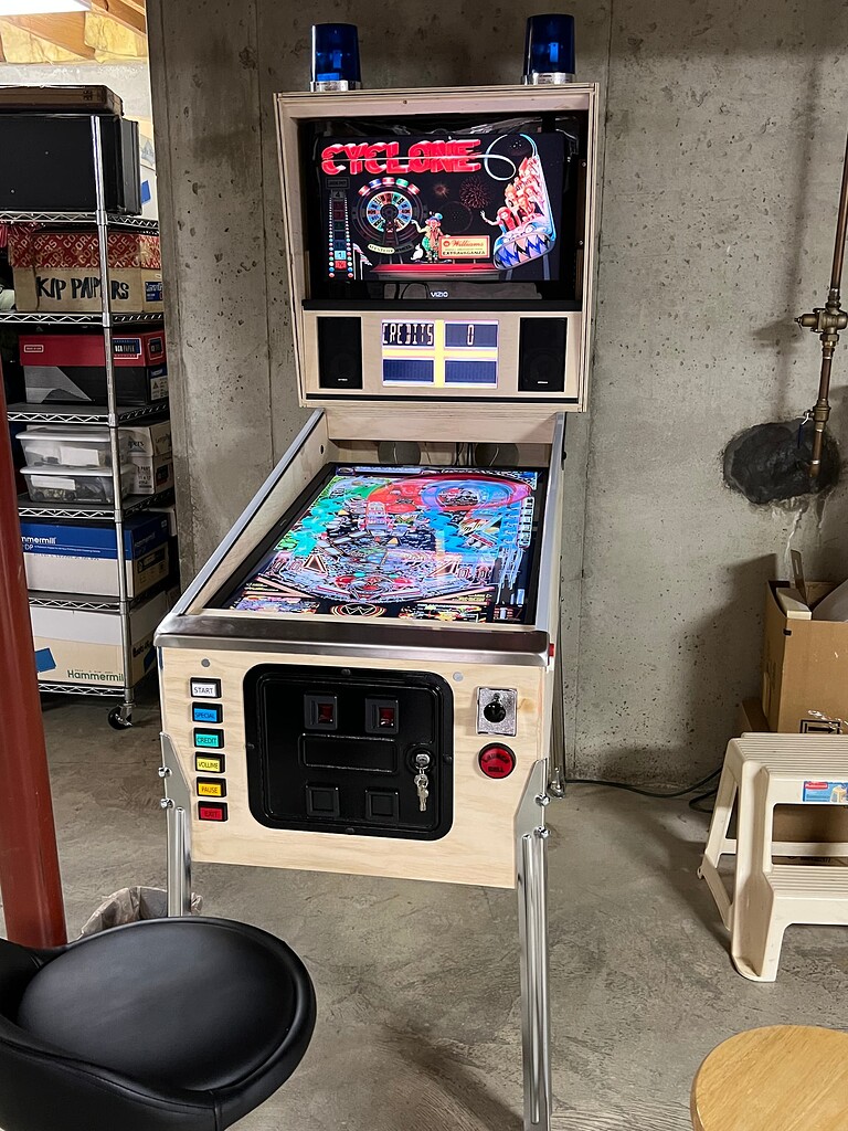 Virtual Pinball Cabinet in Cincinnati - Things You've Made - V1E.com Forum