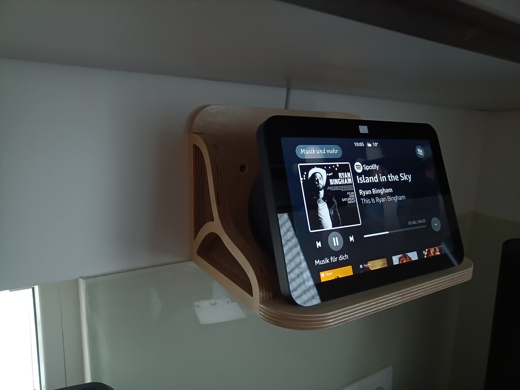 Alexa Show 8 Wall Hanger - Things You've Made - V1 Engineering Forum