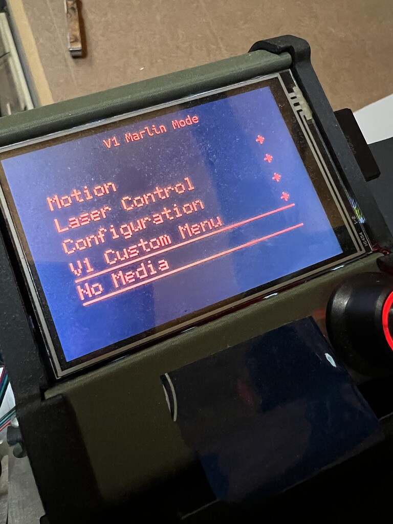 No media on marlin mode - Troubleshooting - V1 Engineering Forum