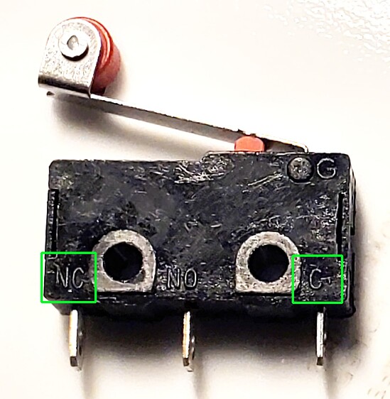 How to wire the 3-contact limit switch for endstop - Advice - V1 ...