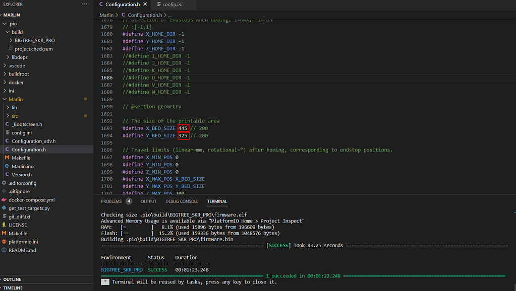 Firmware Configuration - Maximum Workspace Limits - Troubleshooting - V1 Engineering Forum