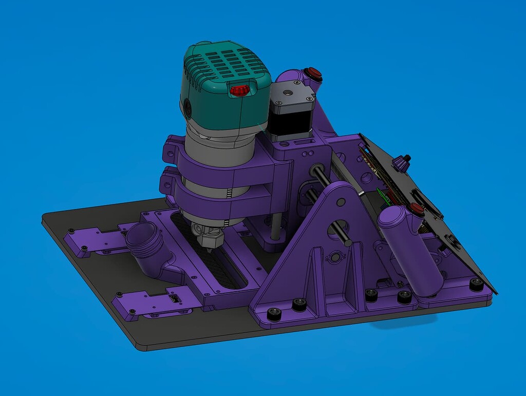 Fun CAD update - Compass Handheld CNC - V1 Engineering Forum