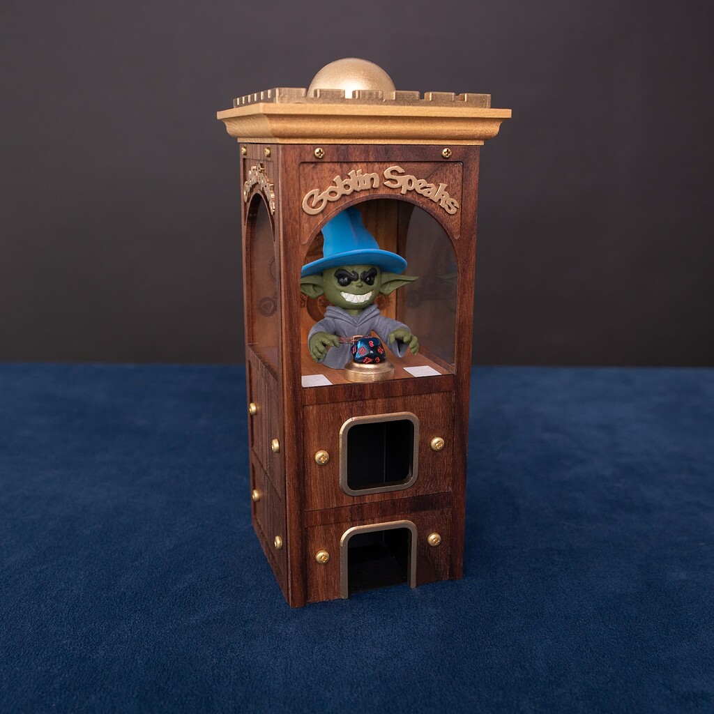 Fortune Teller Machine Dice Tower - Things You've Made - V1 Engineering ...