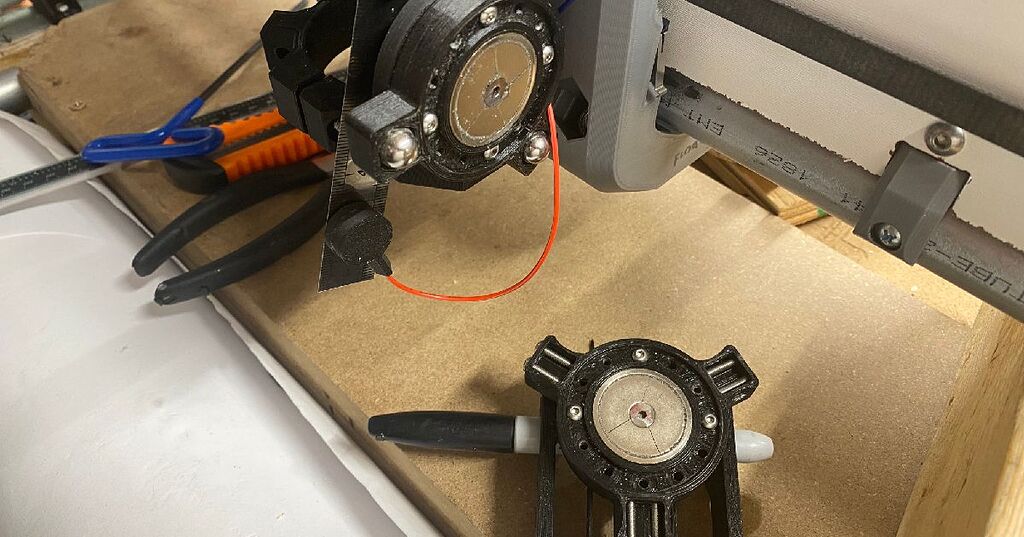 LowRider v4 CNC - KINEMATIC Tool-less Quick-Change Accessory Holder - supports laser, drag knife ...