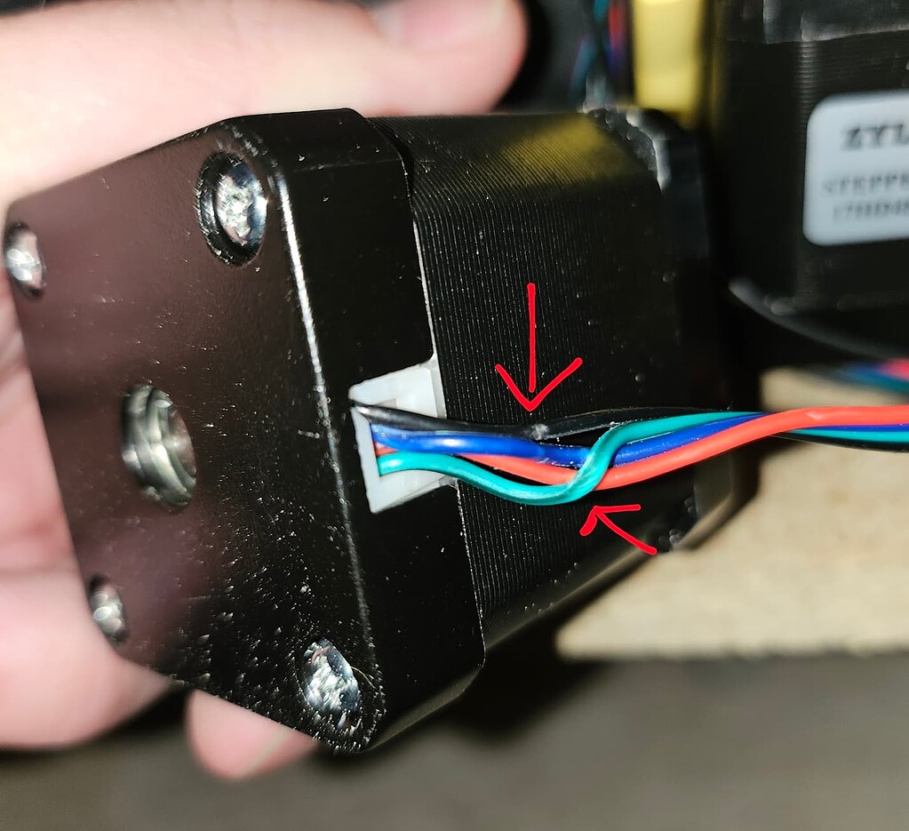 New Build, Y1 Motor Jitters when attempting a move - Troubleshooting - V1 Engineering Forum