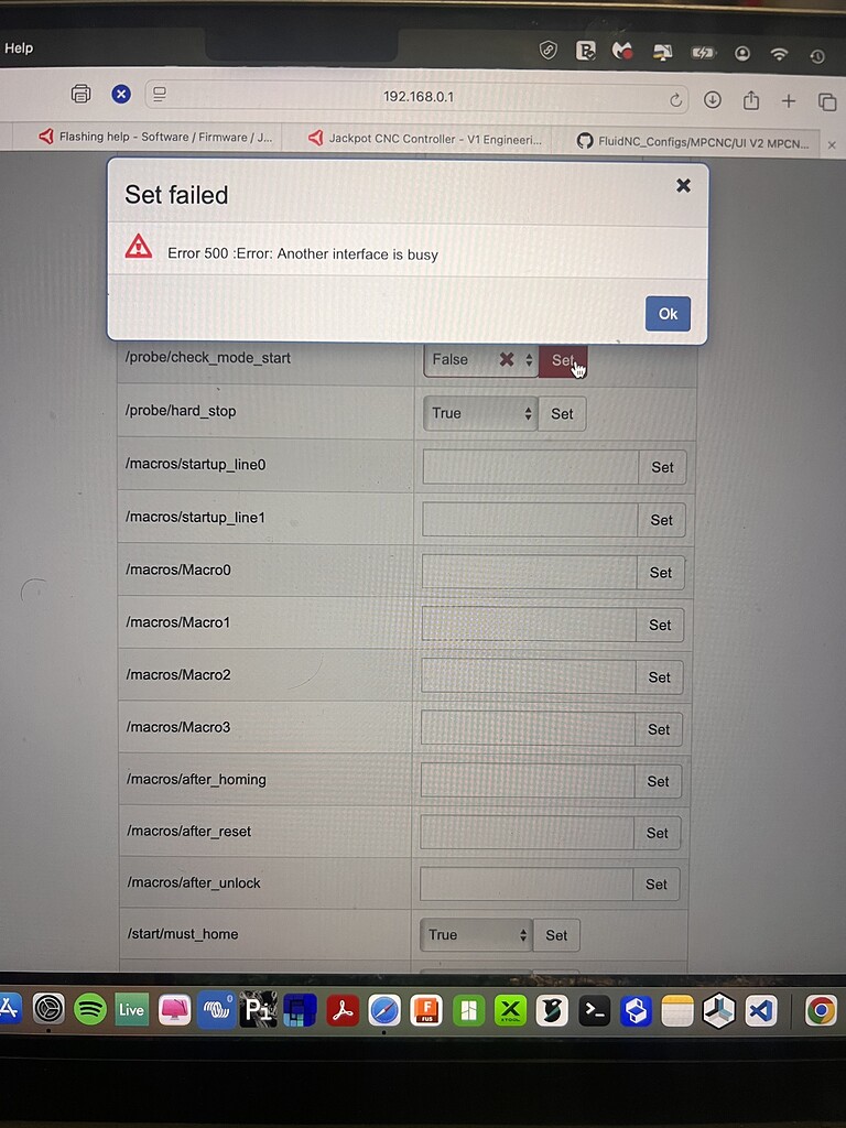 SOLVED-Error 500: error: another interface is busy — can’t update ...