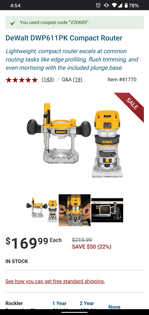 Correct router? - Advice - V1 Engineering Forum