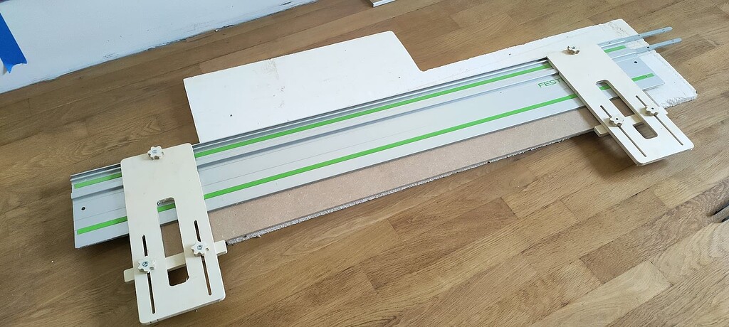 Festool tracksaw jig - Waste side parrallel guide - Things You've Made ...