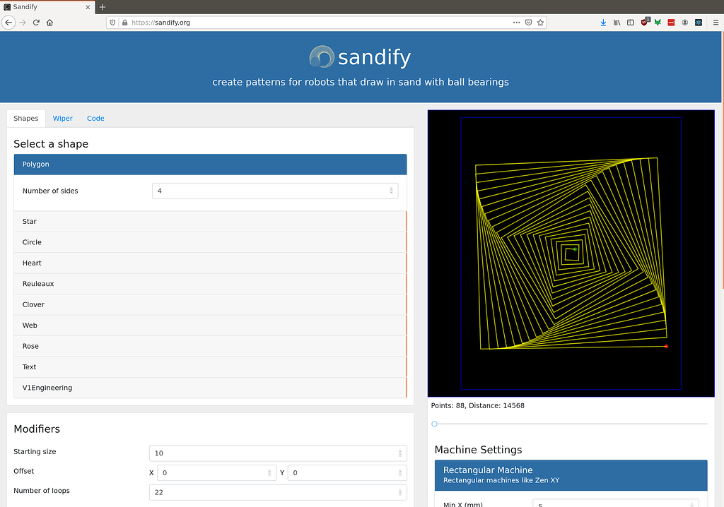 New Sandify Version - Sandify - V1 Engineering Forum