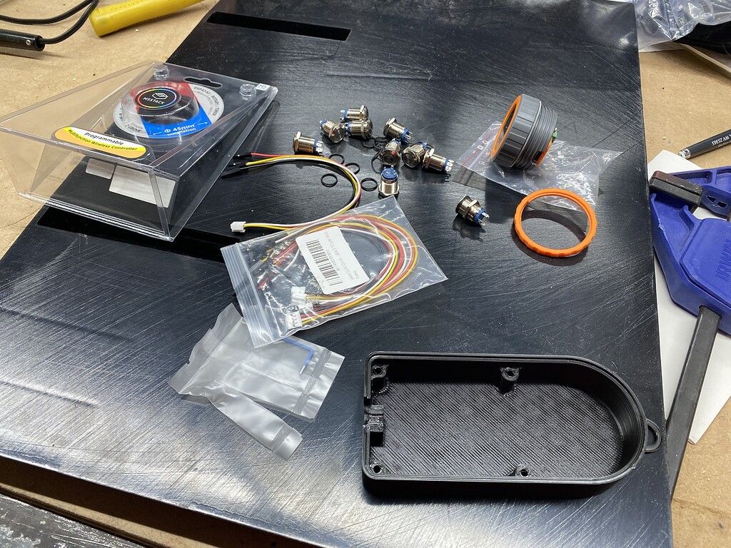 Fluid Dial (Fluid NC dial pendant by Bart Dring, using M5 Stack's M5 ...