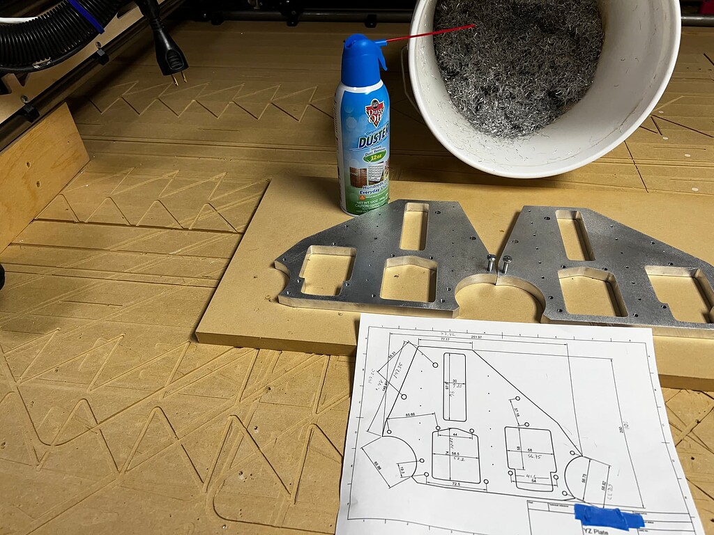 1/2" Aluminum YZ Plates - Things You've Made - V1 Engineering Forum