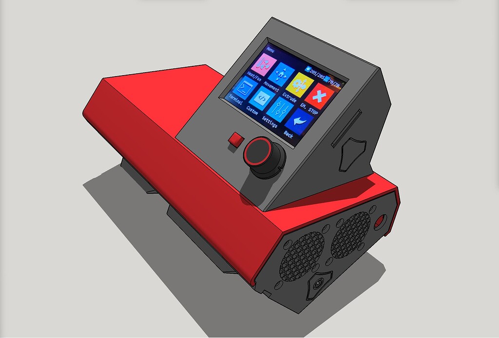 LowRider 3 CNC - control box case for BTT SKR 1.4 Turbo board ...