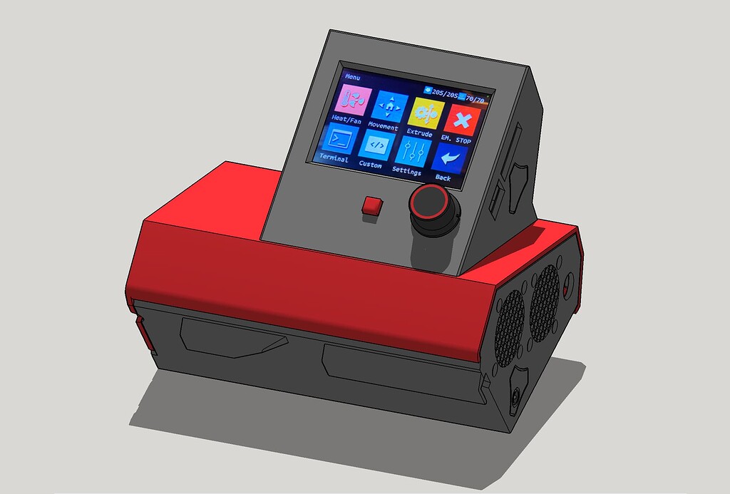 LowRider 3 CNC - control box case for BTT SKR Pro 1.2 board and a BTT ...