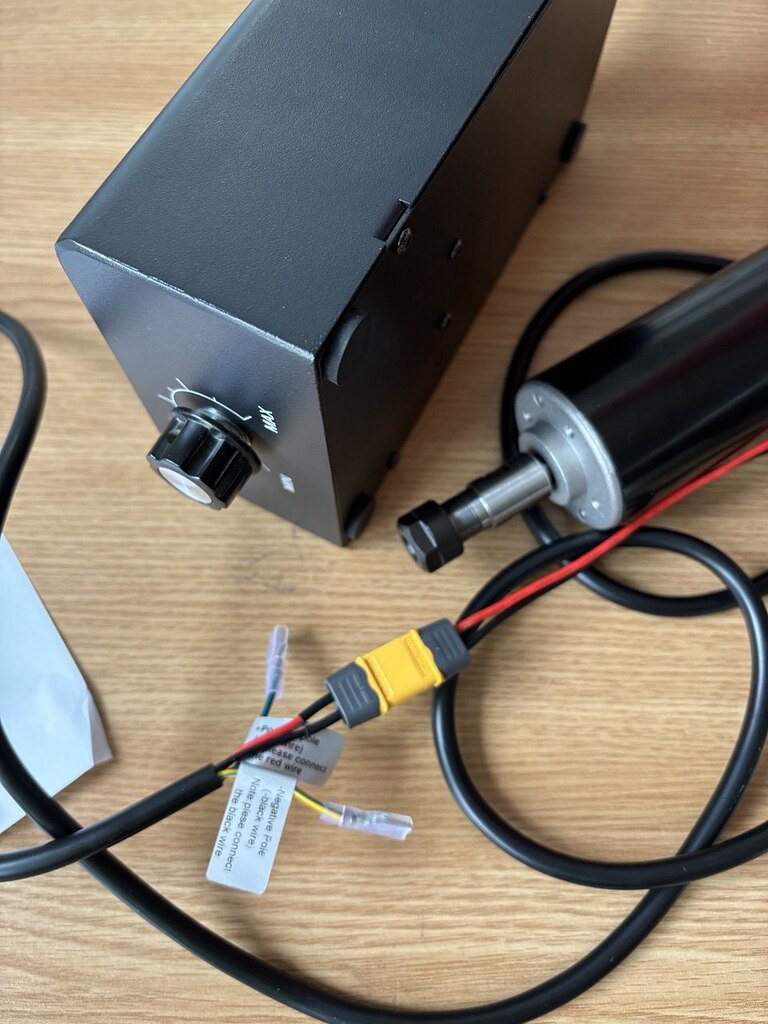 Twotrees 500W Cold Air Spindle Motor Kit green yellow wires ...