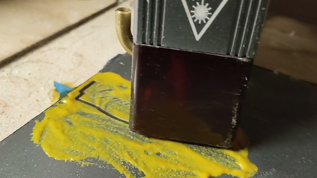 Engraving Steel - Mustard laser experiment - Things You've Made - V1 ...