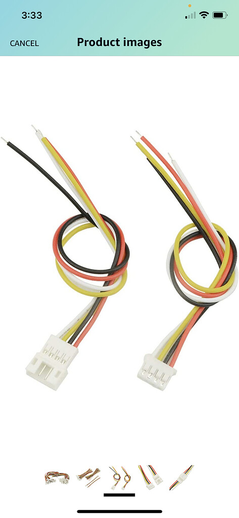 4 pin female jst connector - Advice - V1 Engineering Forum