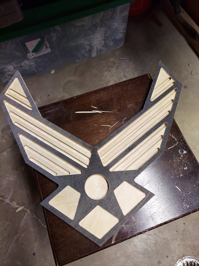 Air force coin rack - Things You've Made - V1 Engineering Forum