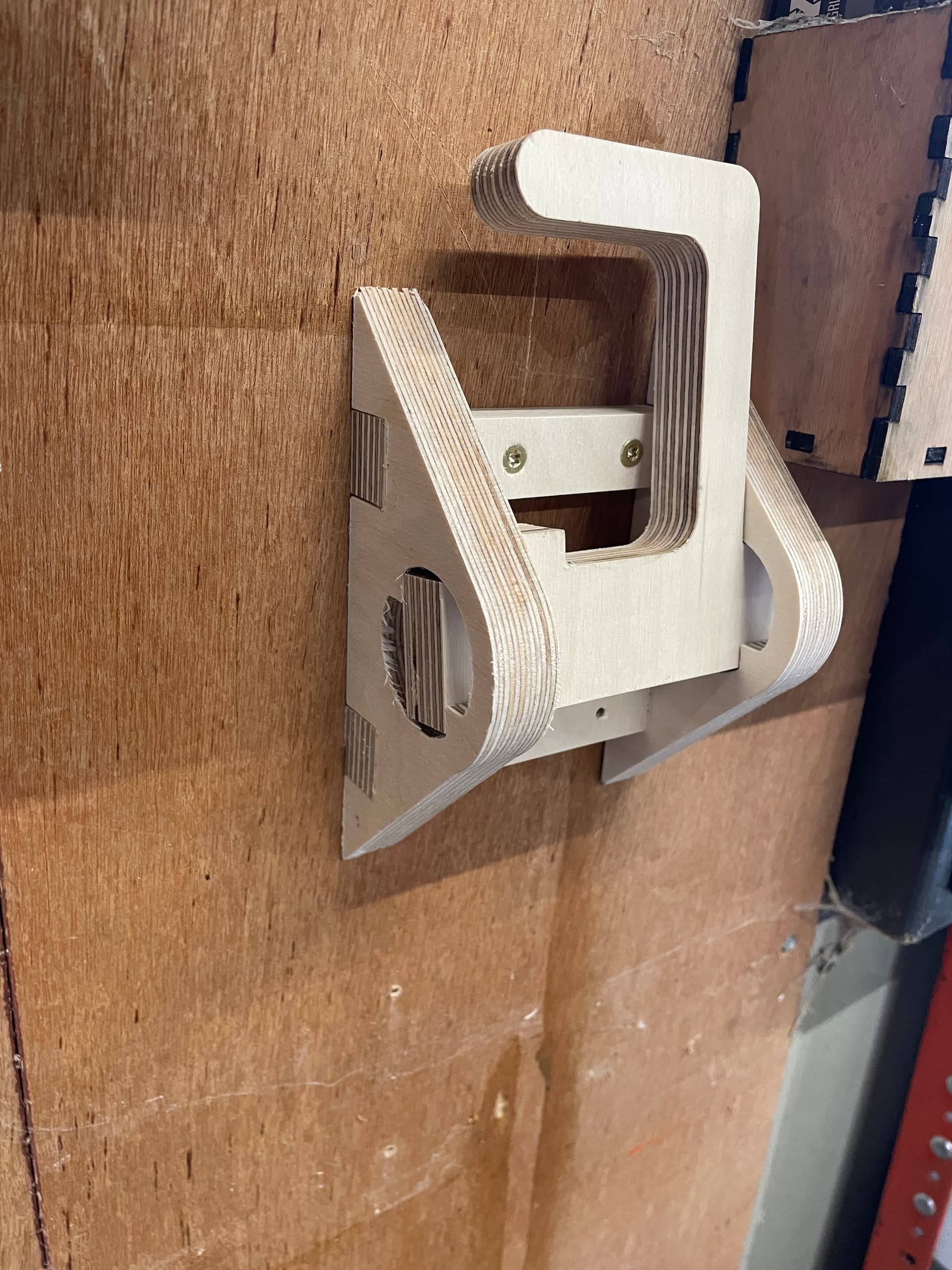 Folding bike hooks - Things You've Made - V1E.com Forum