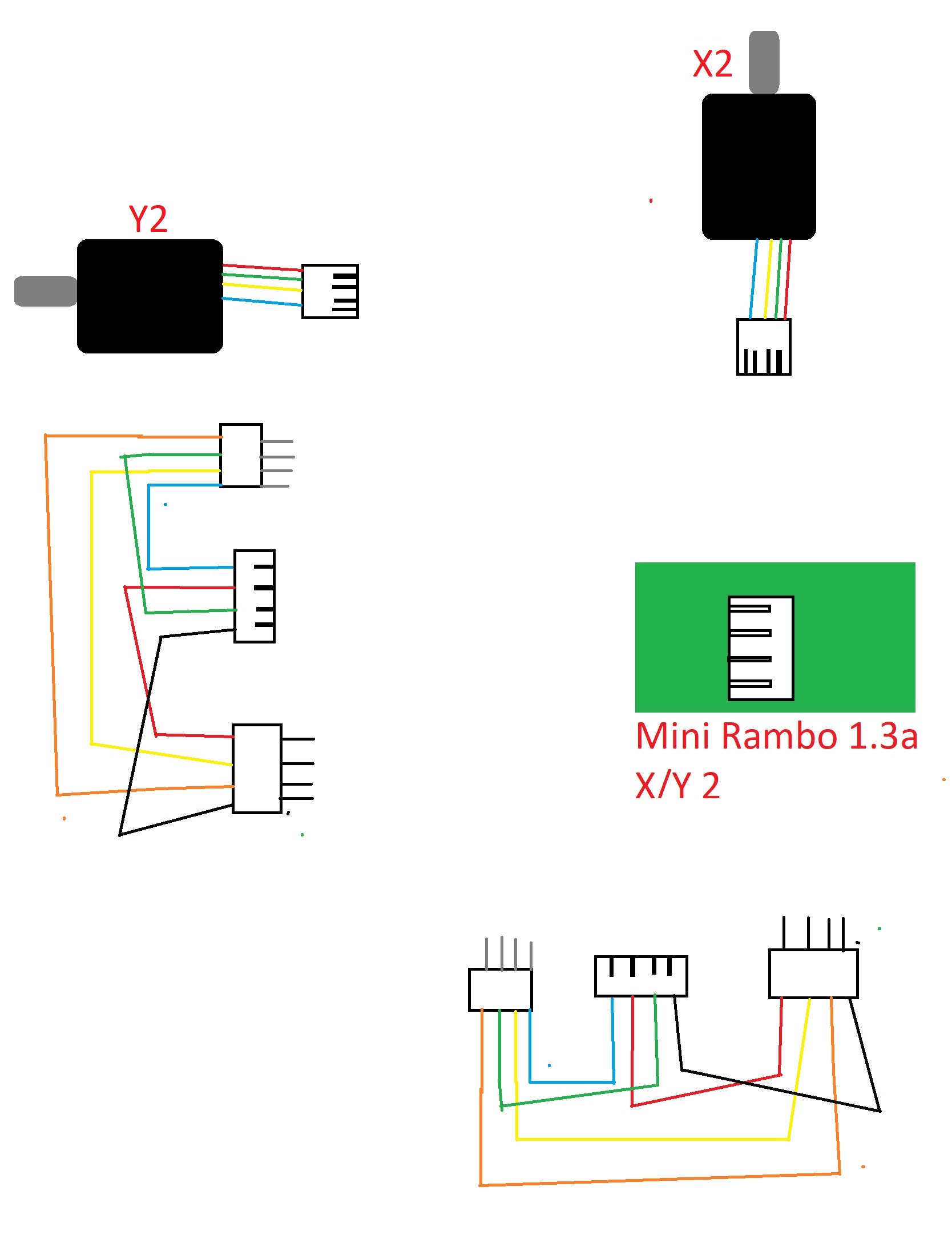 Wiring X2/Y2 on the Mini-Rambo 1.3 - Troubleshooting - V1 Engineering Forum