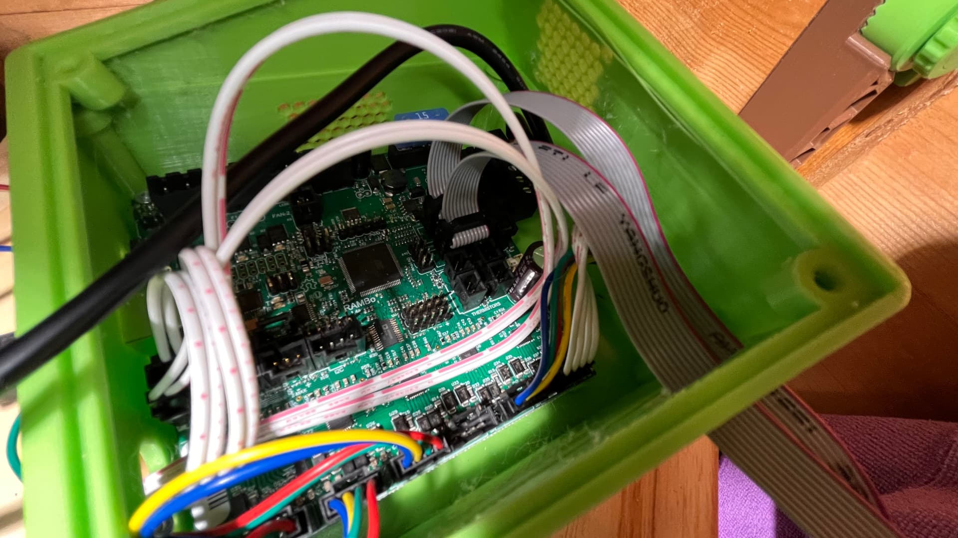 New MPCNC (UK) build wired to Rambo, but no response from LCD display or motors ...