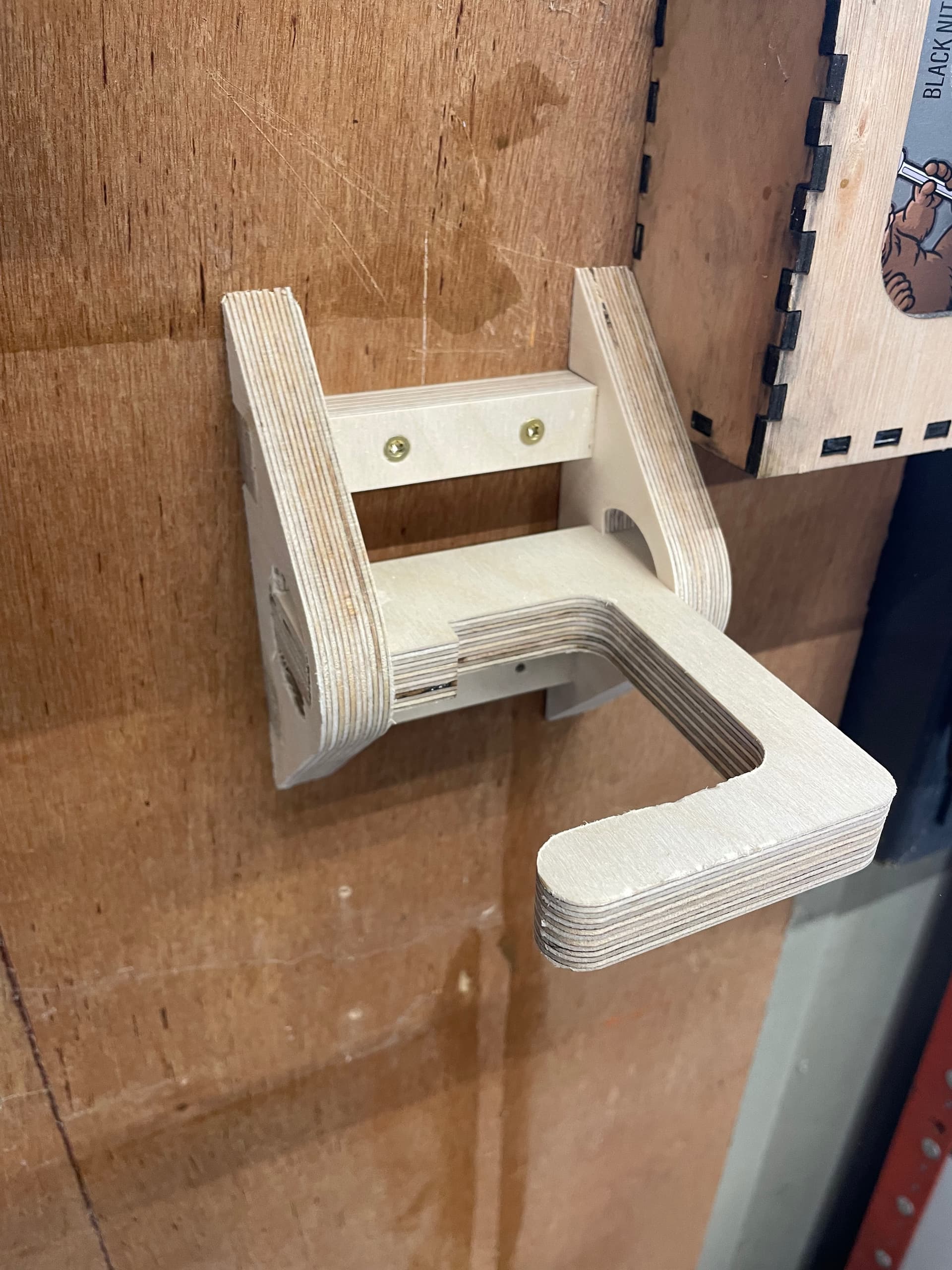 Folding bike hooks - Things You've Made - V1E.com Forum