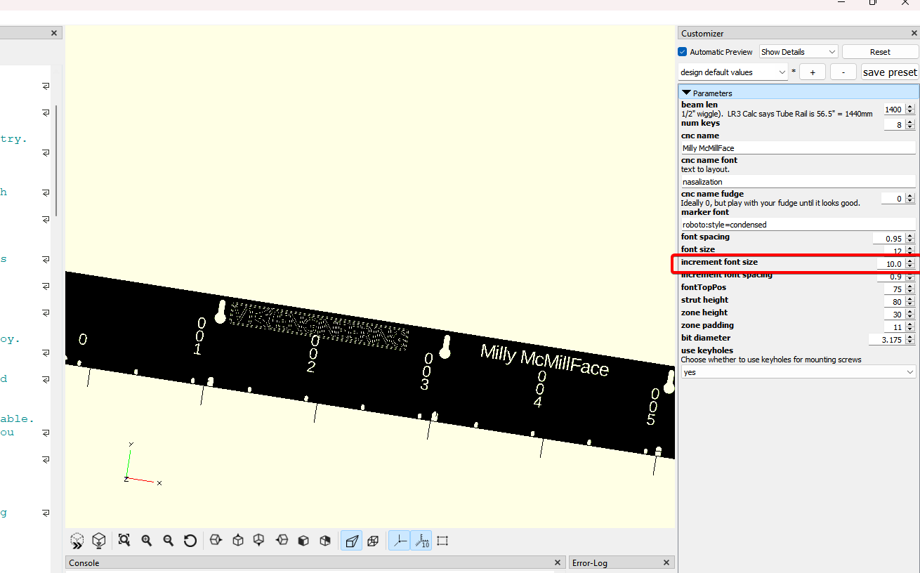Adding svg to OpenScad custom front grill - Advice - V1 Engineering Forum