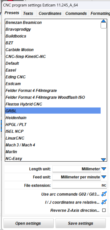 FluidNC.pp for Estlcam - Jackpot Board / FluidNC - V1 Engineering Forum